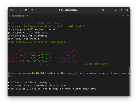How to install and configure ZSH shell in Linux